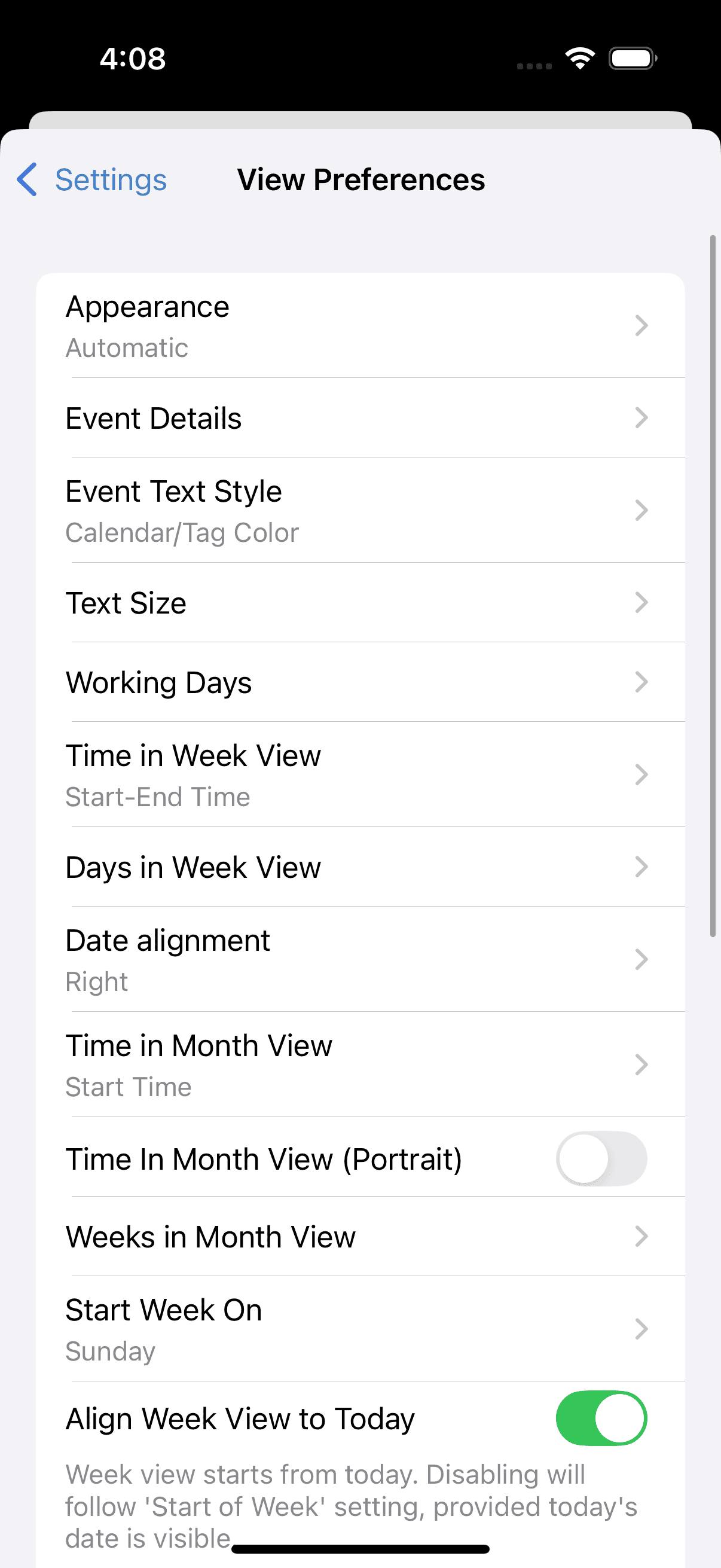 Settings | Busy Apps by Beehive