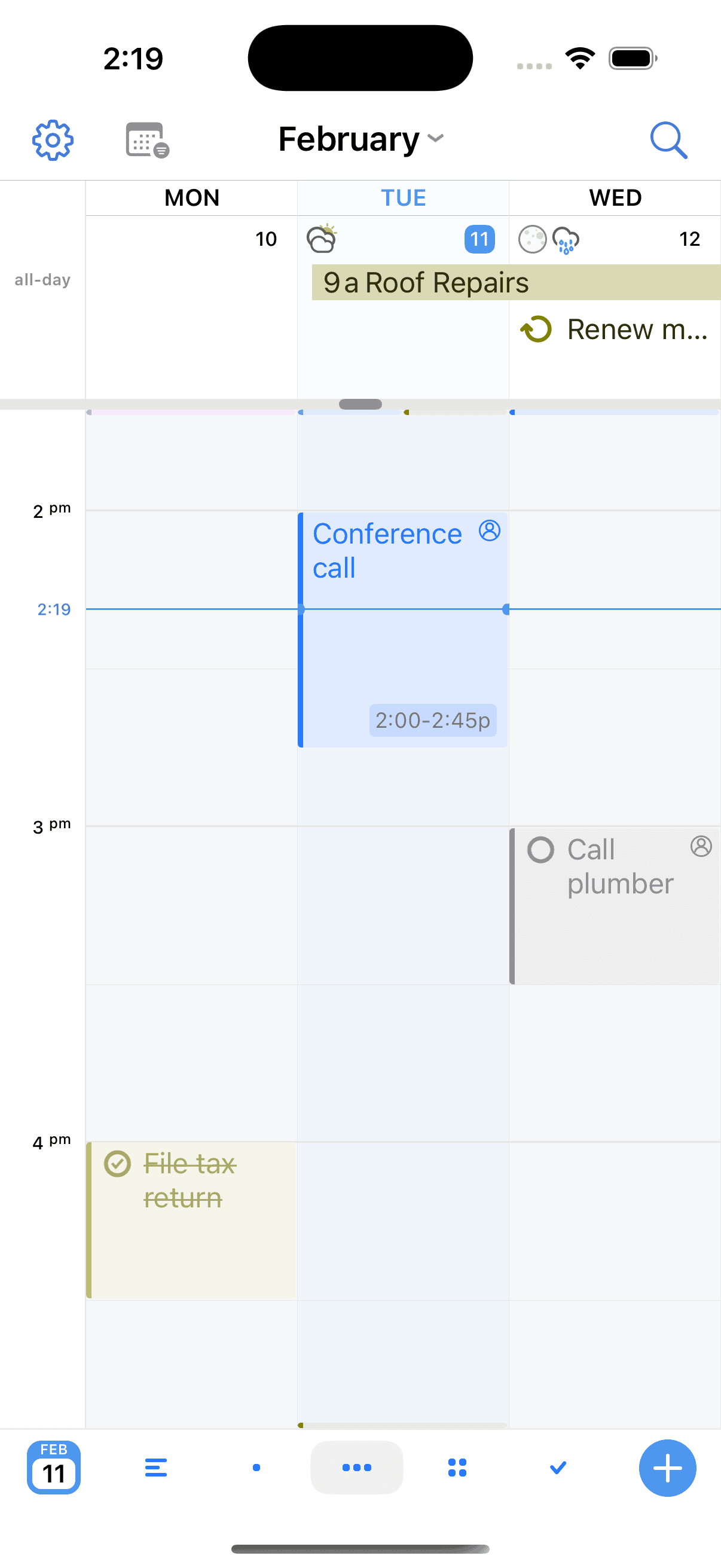 Managing Tasks in BusyCal iOS | Busy Apps by Beehive