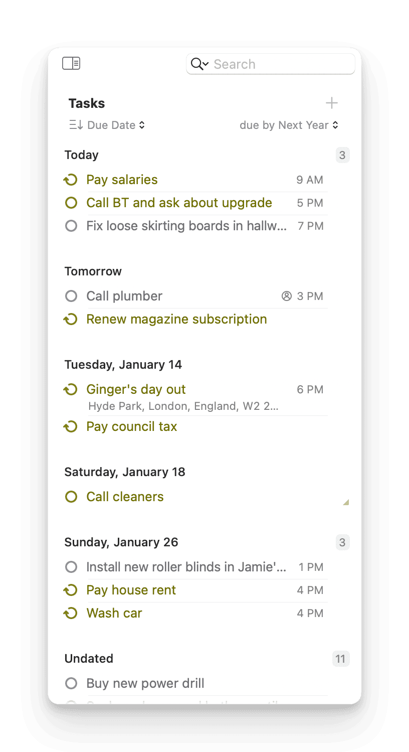 BusyCal - Professional Calendar App for Mac and iOS | Busy Apps by Beehive